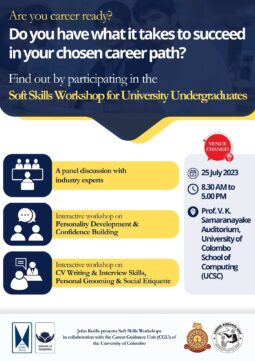 The Final Step Soft Skills Workshop Series | Career Guidance Unit